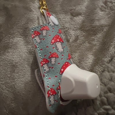 Cottagecore Mushroom Inhaler Case Keychain,inhaler Holder Keychain ...