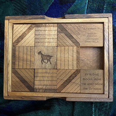 Orchestra Pit Wood Puzzle Brain Teaser Toy Instruments - Etsy