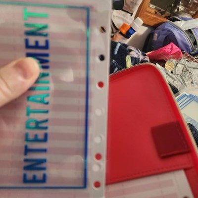 Wallet Dividers With Tabs Colorful Cash Dividers for Wallets Cute Cash ...