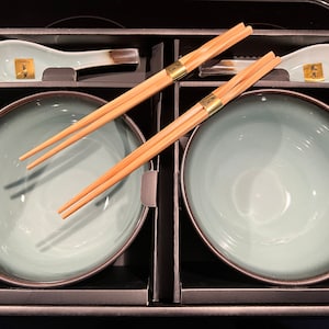 Hand Painted Ceramic Glazed Japanese Dragons Donburi Ramen Udon Noodle ...