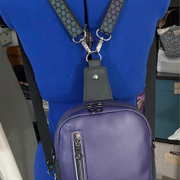 Pebble Sling Bag SEWING PATTERN: Convertible Backpack With Video ...