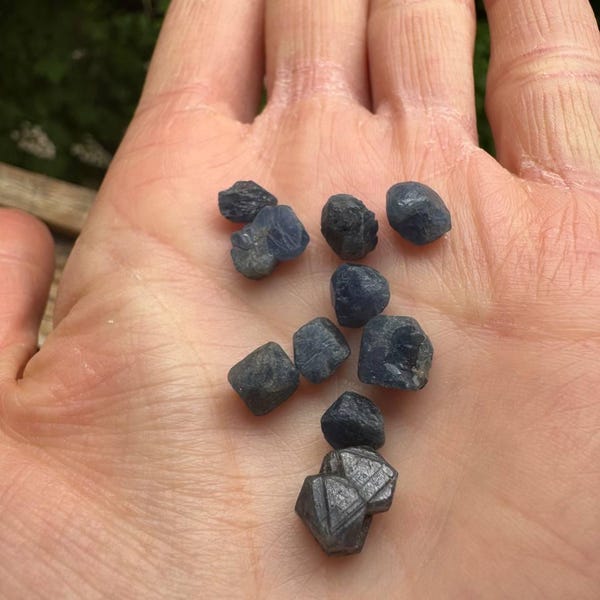 Burma Spinel-natural Red Pinkish Spinel Raw Stone, 5-8MM, Spinel Raw ...