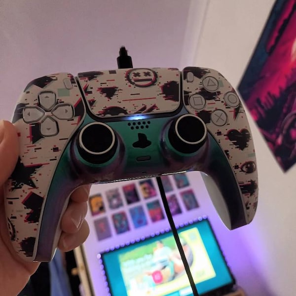 Custom PS5 Controller Narco Weed Cartel Gamepad Sony Playstation 5 ...