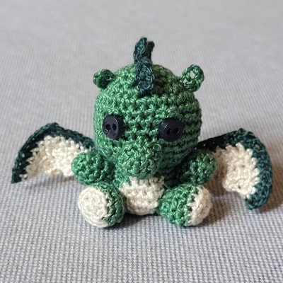 Mini Dragon Crochet Pattern Amigurumi PDF Pattern - Etsy