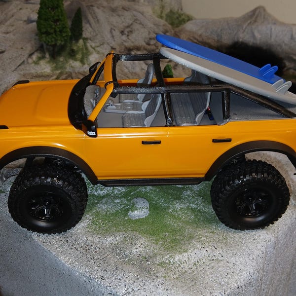 RC 3D Printed Rock Crawler Display - TRX4M & SCX24 Upgrade for 1/18 and ...