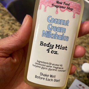 Caramel Cheesecake Body Mist, Body Splash, Body Spray, Fragrance Mist ...