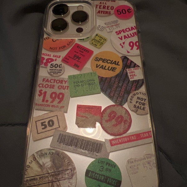 Grunge Aesthetic Stickers Case for iPhone 17 Air 16e 15 Pro 14 Plus 13 ...