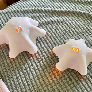 Halloween Home Decor/ Spooky Season / Ghost Tea Lights / - Etsy