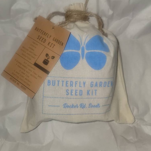 Butterfly Garden Seed Kit, Butterfly Garden, Seed Kit, Gift for ...