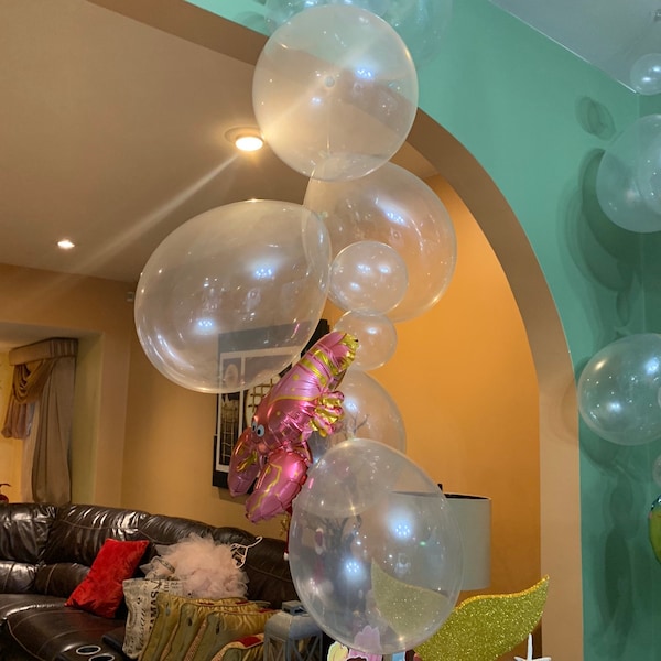 Bubble Balloon Strands DIY Get This Look Birthday Bar Mitzvah Wedding ...