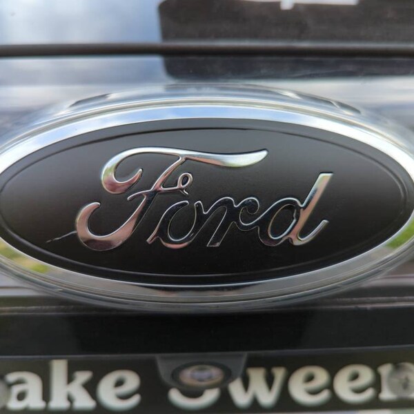 2015-2018 Ford Edge Emblem Overlay Insert Decals (set of 2) 2016 2017 ...