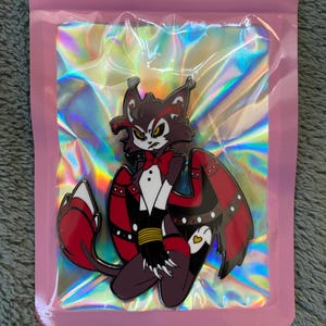 1970s Moth Pimp Rainbow Plated Enamel Pin PREORDER - Etsy