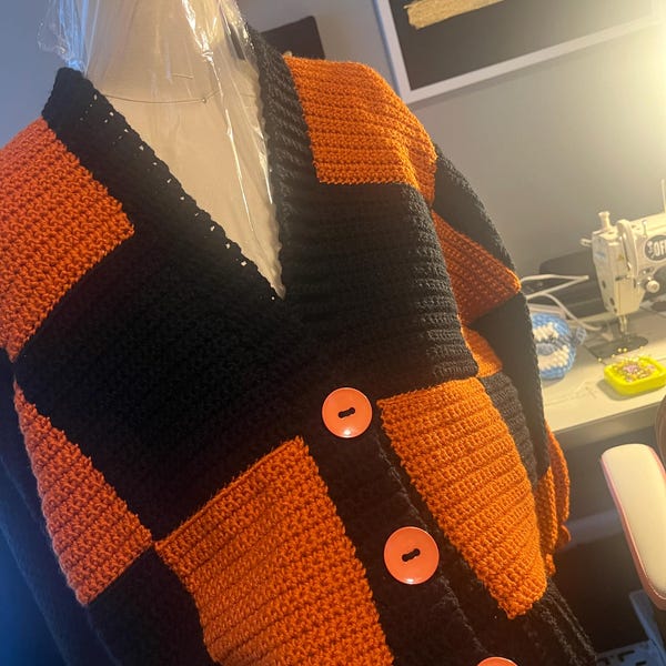 TUTORIAL HEART CARDIGAN Step by Step Guide Beginner Friendly - Etsy