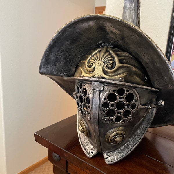 Gladiator Helm Replik, antike Gladiator Rüstung alten Rom Helm Qualität ...