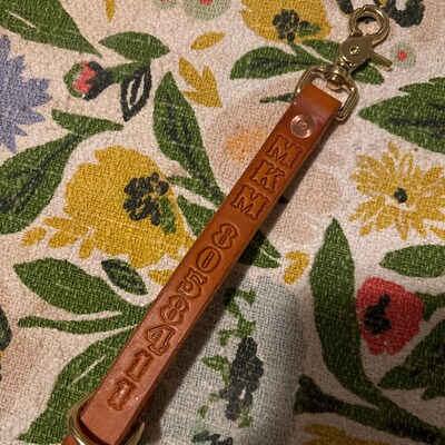 Heavy Duty Leather Duck Lanyard Customized Guide Series by AP Saddlery ...