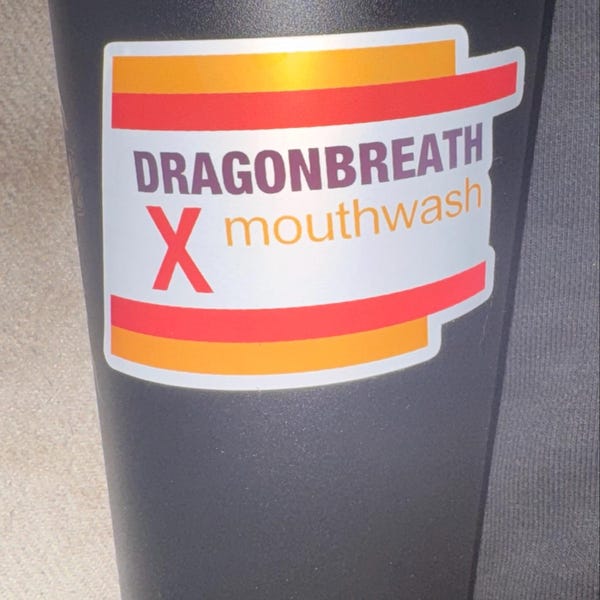 Mouthwashing Game Glossy Vinyl Stickers | Pony Express, Dragonbreath ...