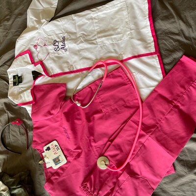 Toddler Lab Coat With Personalized Embroidery and Embroidery Design - Etsy
