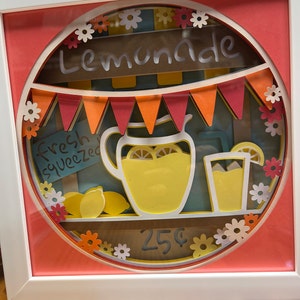 3D CALIFORNIA POPPY Shadow Box Svg for Cricut for - Etsy