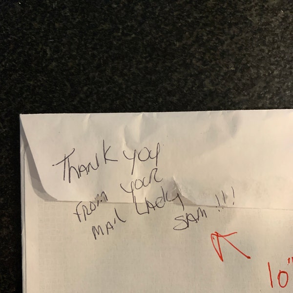 Thank You Decal, Thank You Sticker, Thank You Mail Box Decal Sticker ...