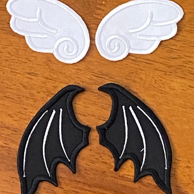 Demon Wings Patch Custom Made - Etsy