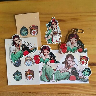 Tian Guan Ci Fu Charms 3 X 2.5 Nomnoms - Etsy Canada