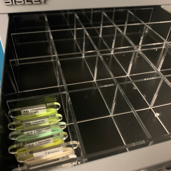 Drawer Dividers: Clear Acrylic - Etsy