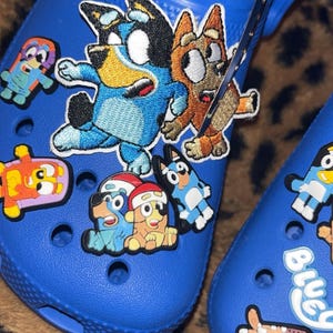 Bluey Inspired Disney Embroidered Iron on Patch - Etsy