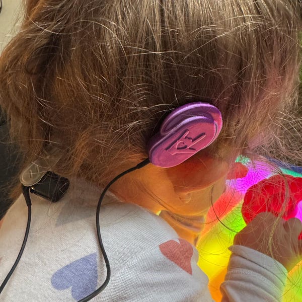 Custom Cochlear Implant Headpiece Caps (set of 2) - Basic Colors - Etsy