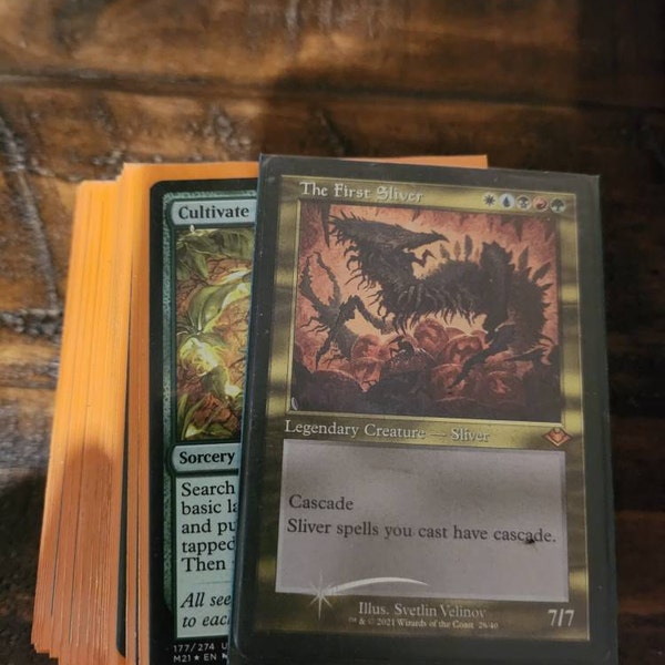 Captain N'ghathrod Horror Tribal Mill Magic MTG Commander Deck - Etsy