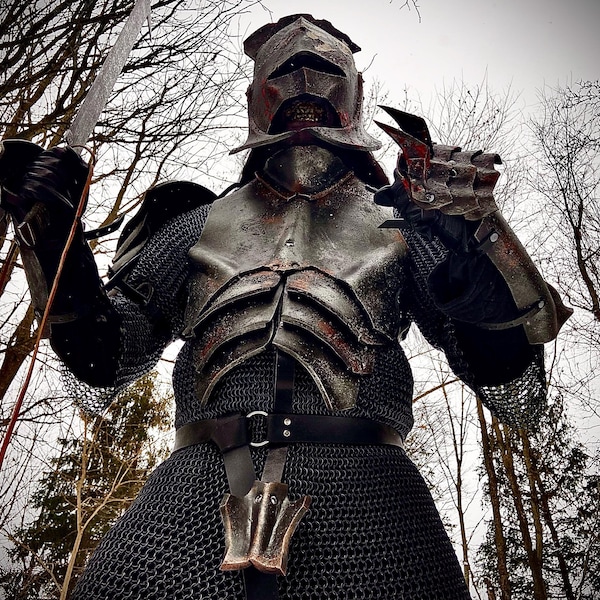 Samurai Daimyo Helmet Cosplay Mask Costume - Etsy