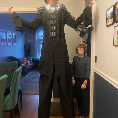 Circus Mime Stilt Costume - Etsy