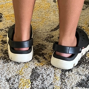 Replacement Straps That Fit Croc With 4 Rivets BLACK - Etsy