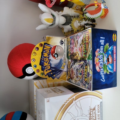 Filled & Sealed Vintage Proxy Pokemon Trading Card Game Booster Box ...