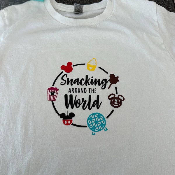 Snacking Around the World - EPCOT WDW Resort & Parks - SVG, Png, Jpg ...