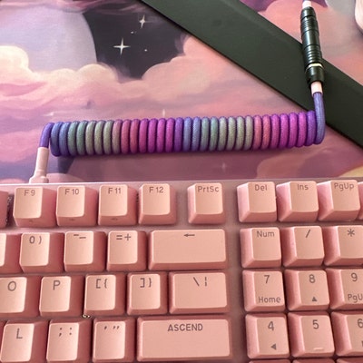 Custom Coil Cable Coil Keyboard Cable Keyboard Coil Cable Aviator Cable ...