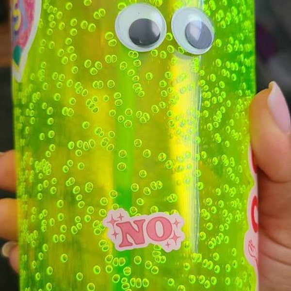 Small Pink No Mini Stickers Waterproof Waterbottle Stickers Tiny ...