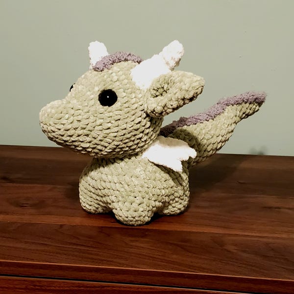 Darla the Baby Dragon OFFICIAL Pattern - Etsy