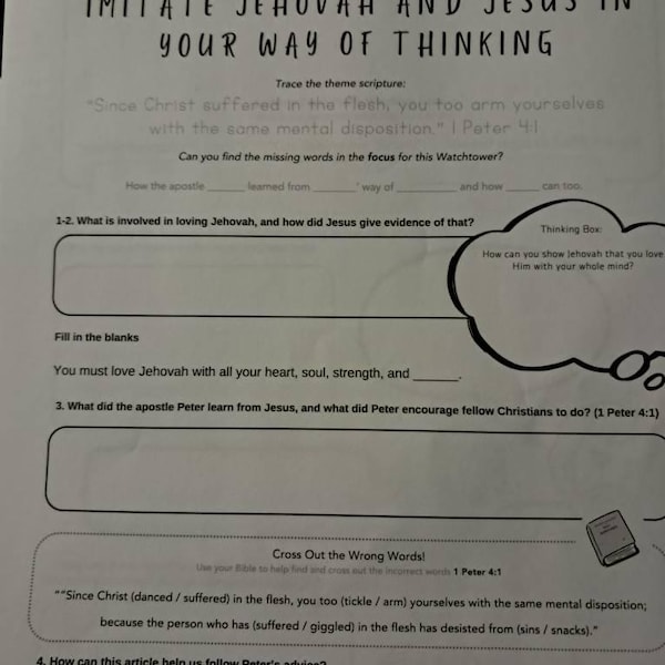 Jan 26 - Feb 1, 2026 Watchtower Study || Public Talk Notes ...