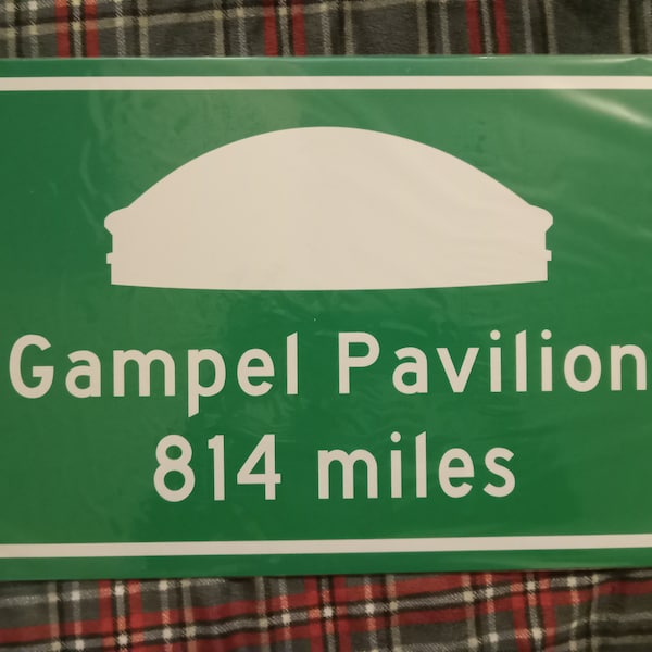 Custom Stadium Road Sign - Pick Your Team and Customize the Distance ...