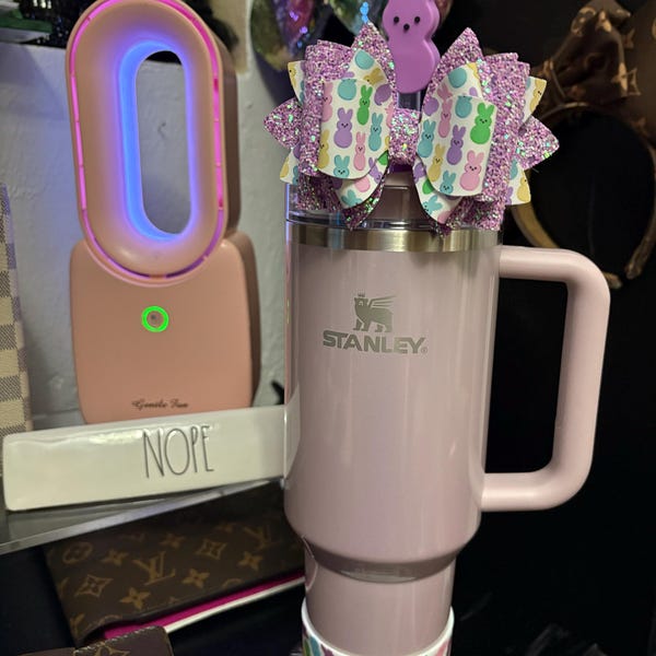 Stanley Tumbler Bow Pink Peony Camelia Gradient Fuchsia Flamingo ...