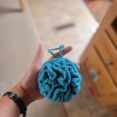 CROCHET PATTERN Loofah Crochet Pattern, Bath Sponge DIY Crochet Pattern ...