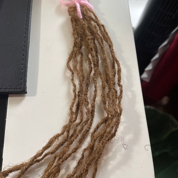 Sisterlock Extensions Dyeable Microlocs Human Hair Loc Extensions - Etsy