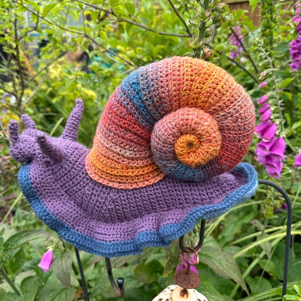 Add-on Round Snail Shell for Giant and Medium Snails Crochet Pattern by ...