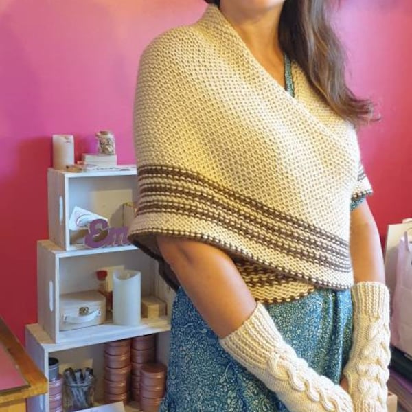 Outlander Shawl 4 PATTERN Claire Shawl Knitting Pattern Outlander ...