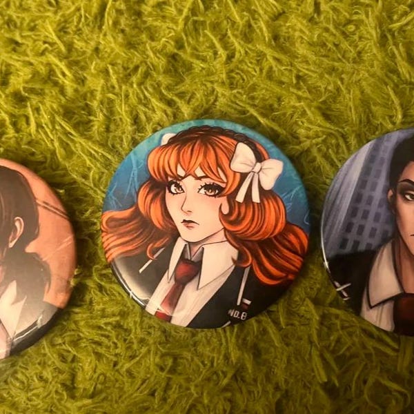 Limbus Company Boss Buttons - Etsy