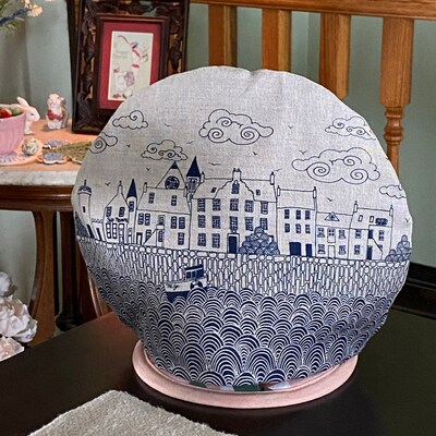 Puffin Tea Cosy, Coastal Tea Cosy, Bird Tea Cosy, Hand Pulled, Screen ...