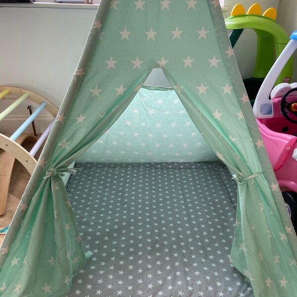 Teepee Mat Double Sided Cotton Mat for Teepee Tipi Padded Mat Teepee ...