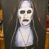 Valak evil Version Painting Replica Print Canvas demon Nun, the ...