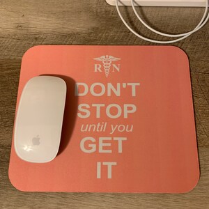Funny Cute Crafting Computer Desk Mouse Pad. Non-slip Office Hobby ...