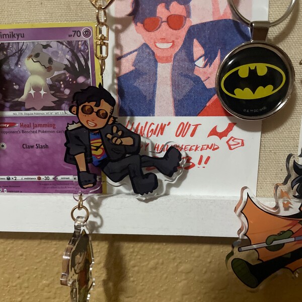 Lloyd and Sensei Garm Acrylic Charm - Etsy